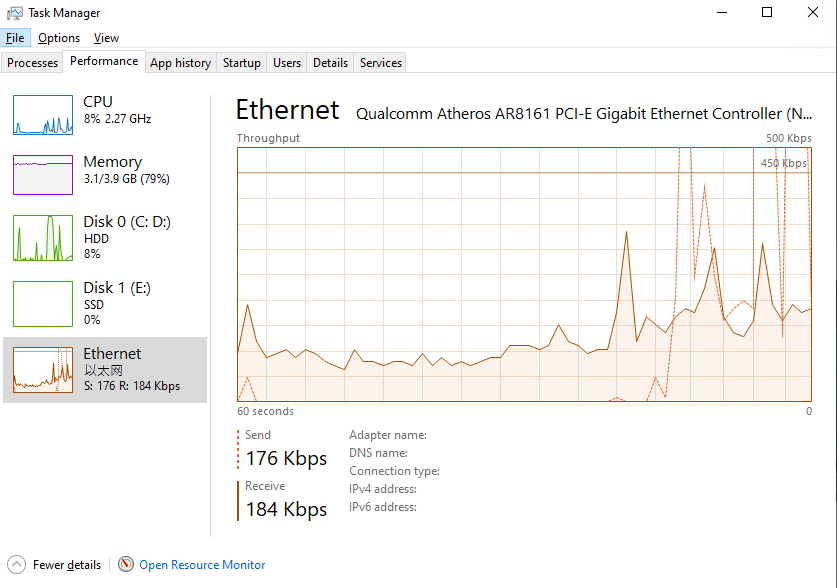 Mysteries about Task Manager Wi-Fi performance graph - Microsoft Q&A