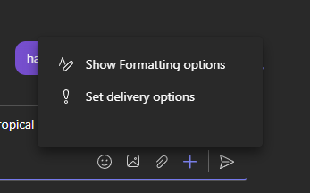 Why is the Schedule Message option not available in Teams for chat ...