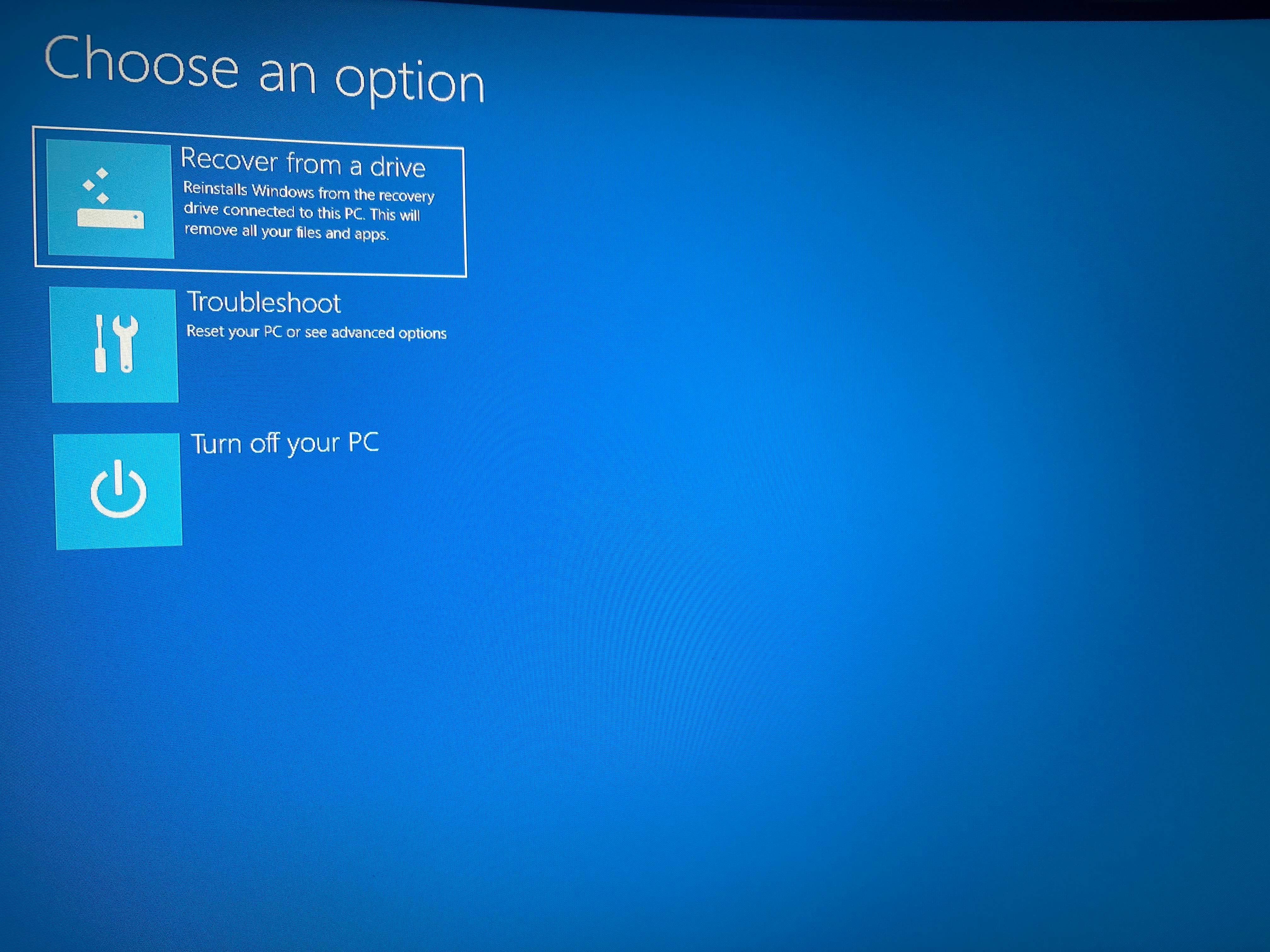 Why does my PC keep booting into the bluescreen and not let me leave ...