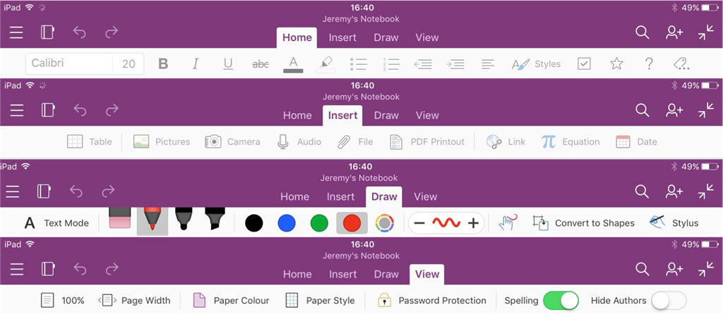 Selecting things in Onenote for iPad - Microsoft Q&A