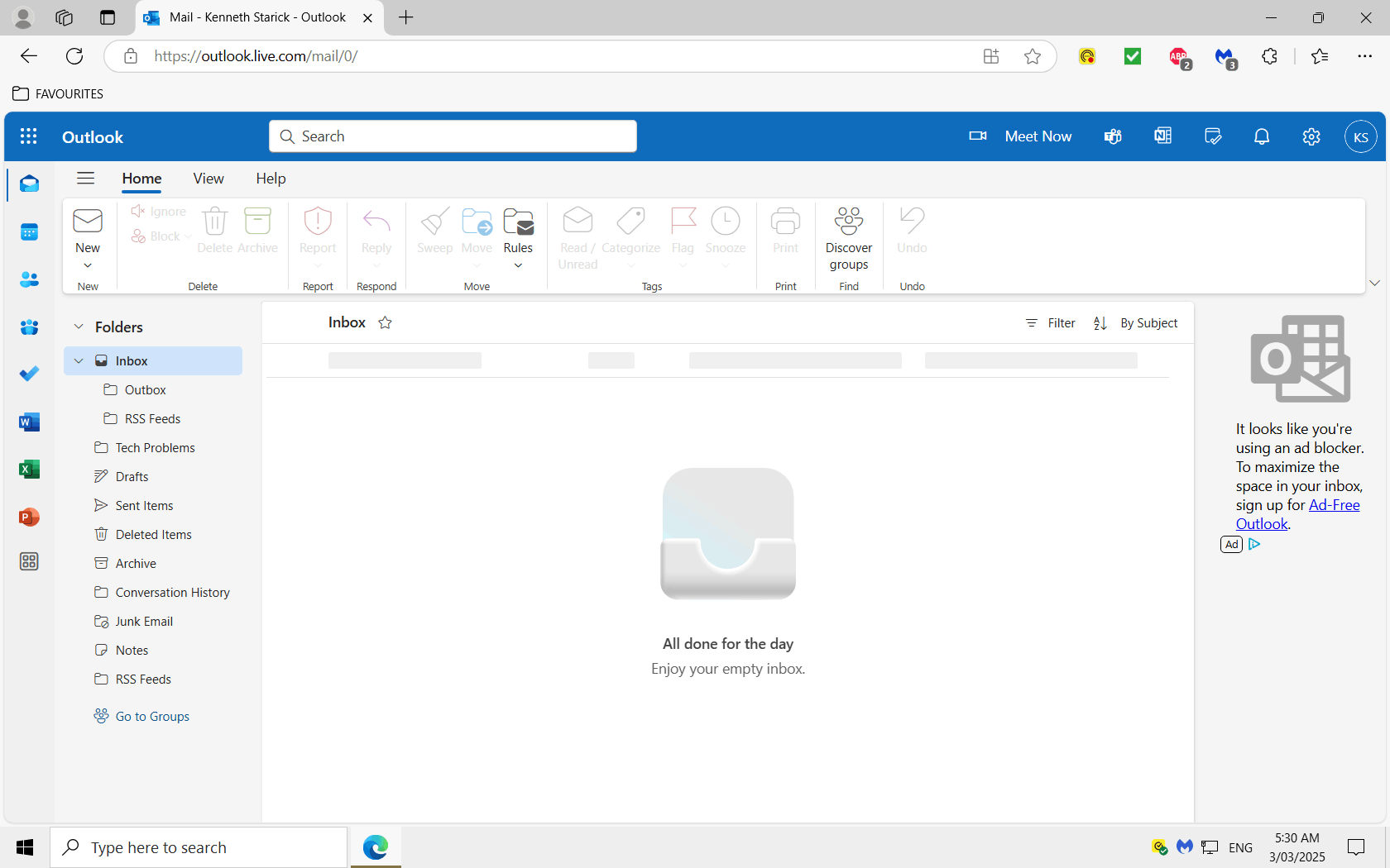 Microsoft Outlook mailbox - Microsoft Q&A