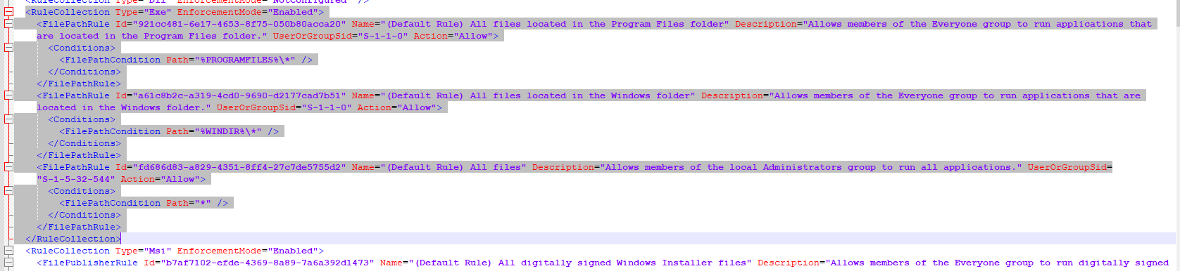 Applocker Intune Policy Does Not Work Properly Microsoft Qanda