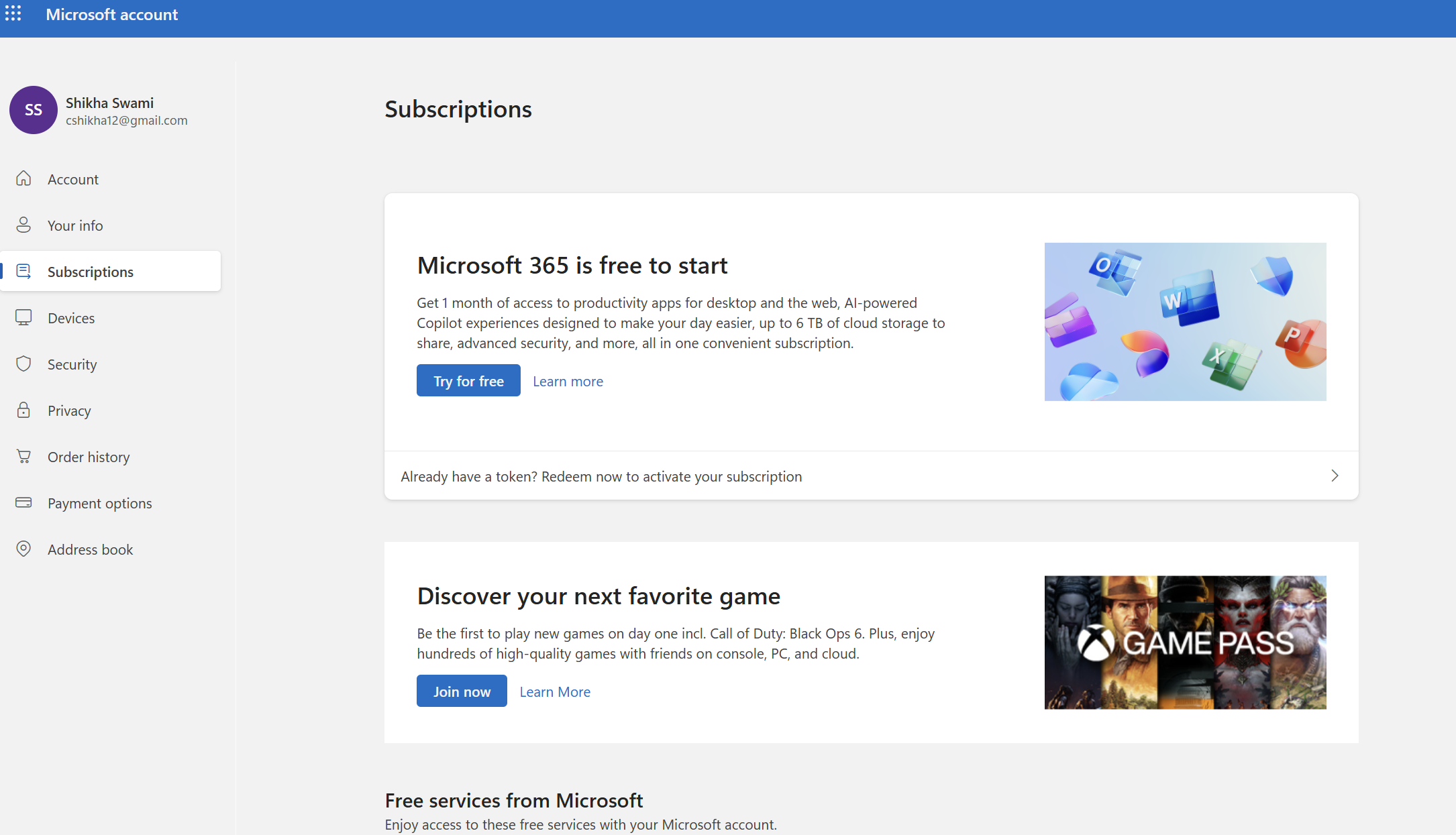 I haven’t received the Microsoft 365 subscription I paid for — no ...