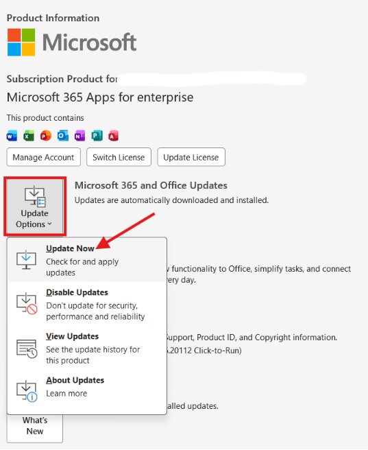 Comment avoir le package office à jour - Microsoft Q&A