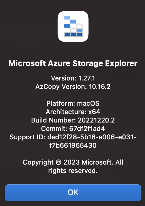 Bug / Error uploading files to Azure Storage Explorer - Microsoft Q&A Bug / Error uploading files to Azure Storage Explorer - Microsoft Q&A