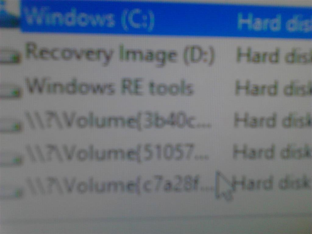 Weird Drive In Optimize Drives Utility Volume Microsoft Qanda