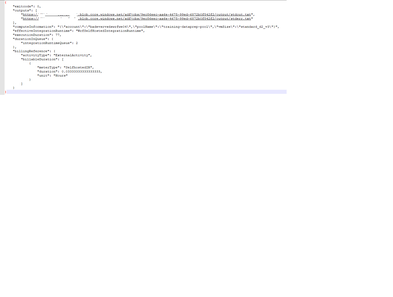How to pass outputs to another activity from a Custom Activity in an Azure Data Factory pipeline ...