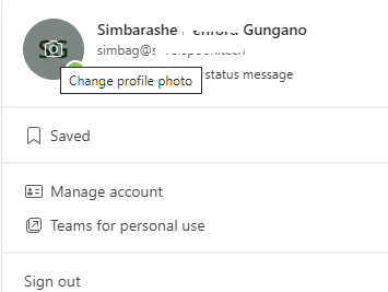 how do i change my pfp in teams?🫥 - Microsoft Q&A
