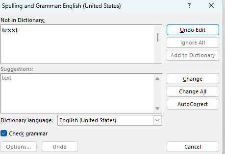F7 key not working for spellcheck - gives horrible Editor instead of my ...