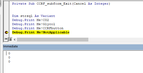 Why doesnt the checkbox result in a value of -1? - Microsoft Q&A