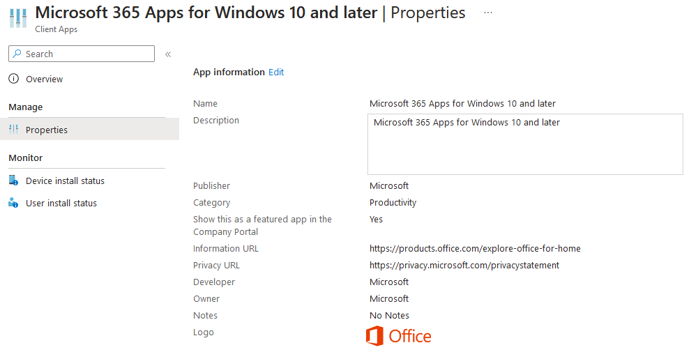 Microsoft Intune M365 apps, deployment issue - Microsoft Q&A
