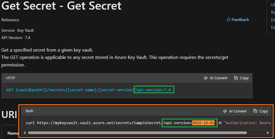 Key Vault REST API times out from Container Instances - Microsoft Q&A