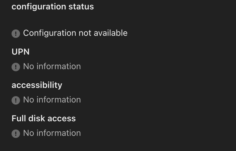 How can i make UPN information for MacBook device appear in the ...