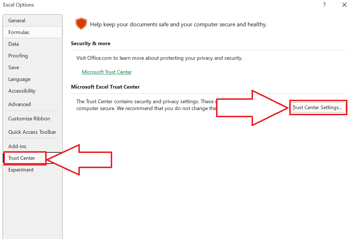 “Microsoft has blocked macros from running because the source of the ...