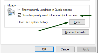 Quick access in explorer keeps giving troubles - Microsoft Q&A