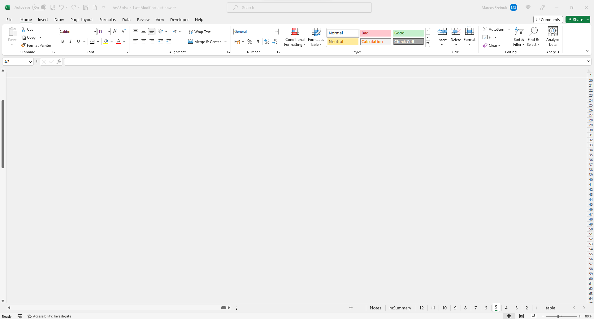 Excel display problem: the sheet disappears or display columns at the ...