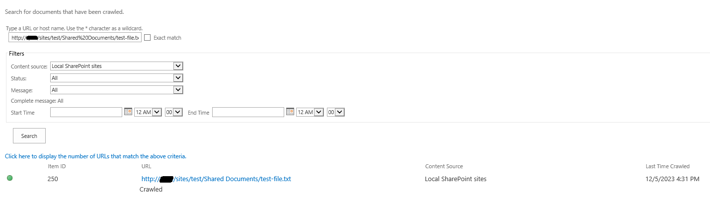 SharePoint Documents with Em dash ( – ) in URL are not being crawled ...