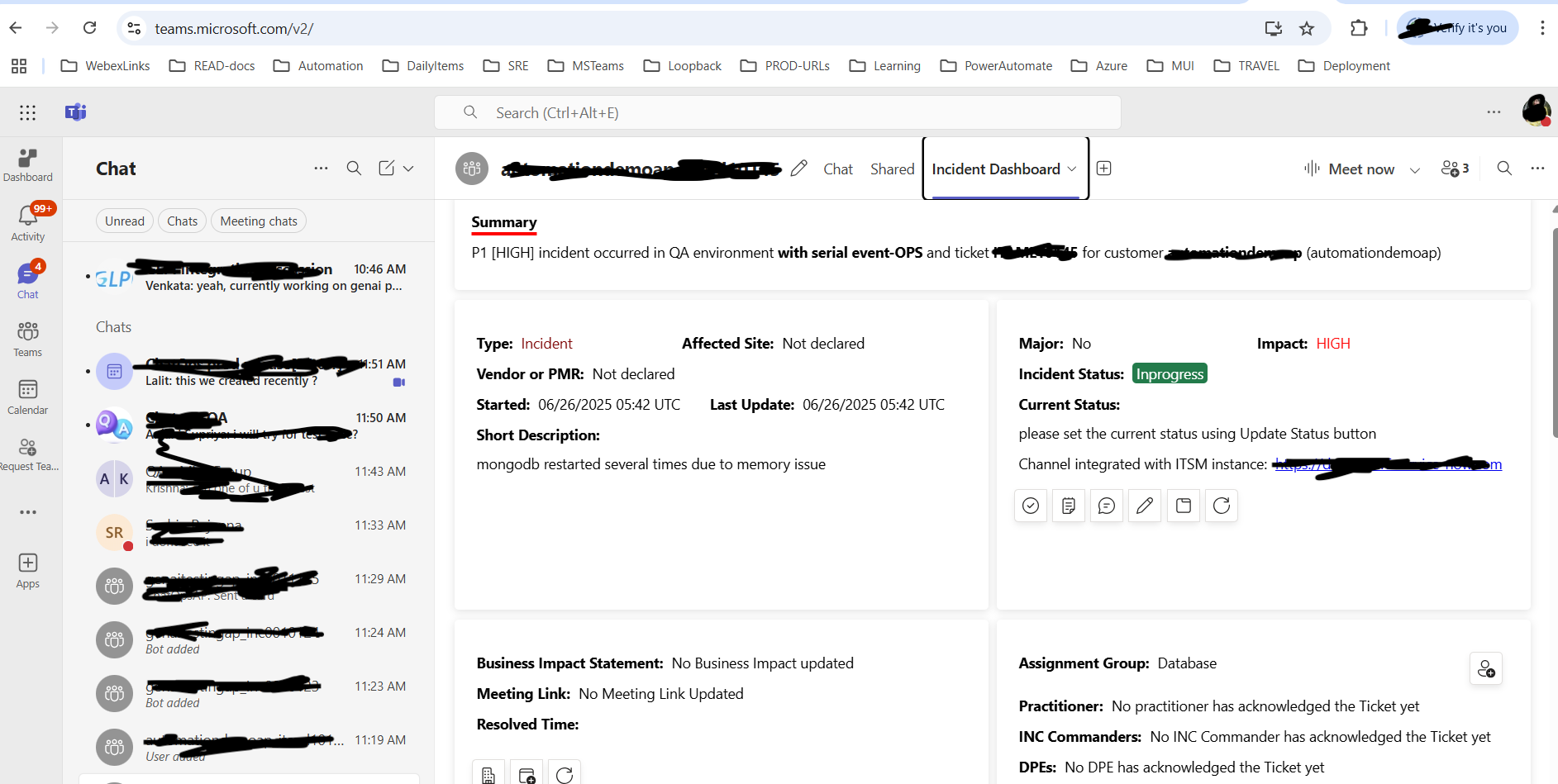 Issue with Microsoft Teams – Group Chats, Tabs, and Notifications Not Syncing Across Devices ...