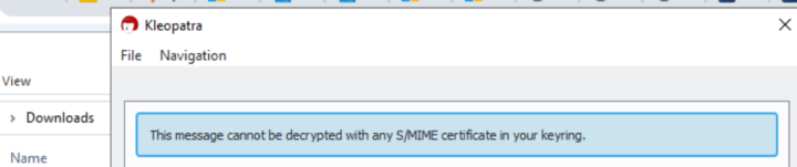 How to support S/MIME using java. - Microsoft Q&A
