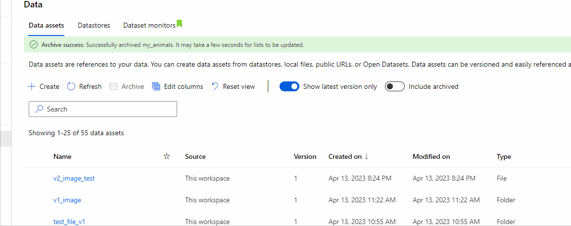 How to Create File based data set for Image Classification in Azure ML Designer - Microsoft Q&A