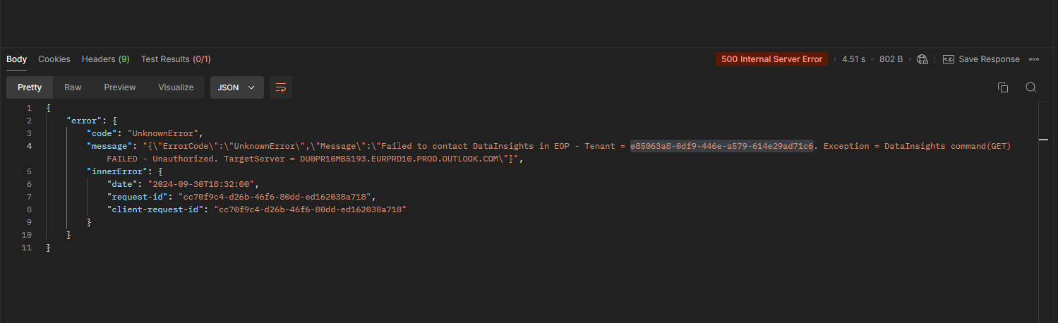 Microsoft Graph API 500 Internal Server Error - Microsoft Q&A Microsoft Graph API 500 Internal Server Error - Microsoft Q&A