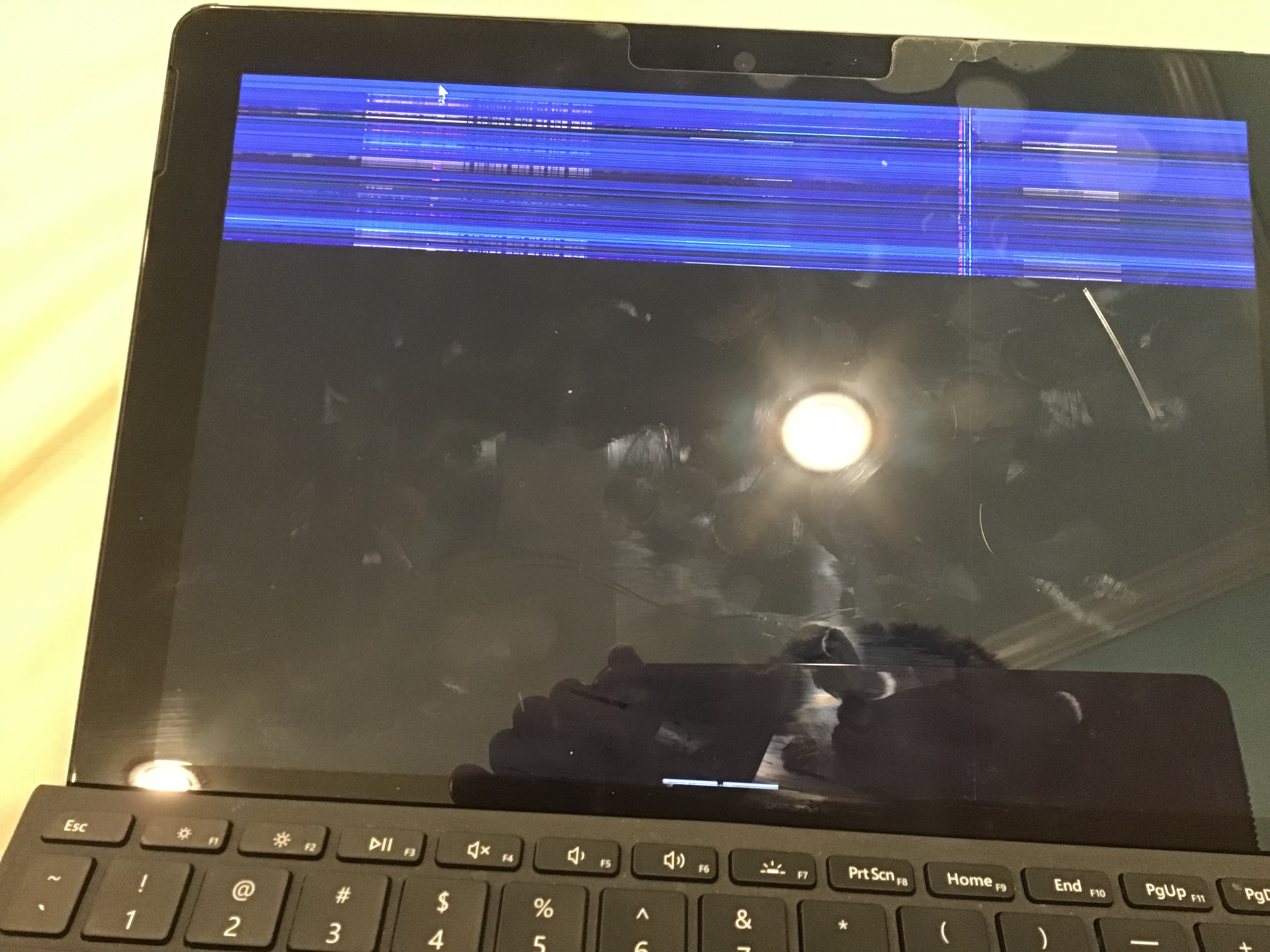 Microsoft Surface Screen Distorted - Microsoft Q&A