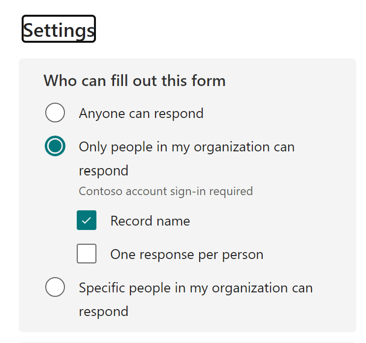 Help Forms error message - Microsoft Q&A