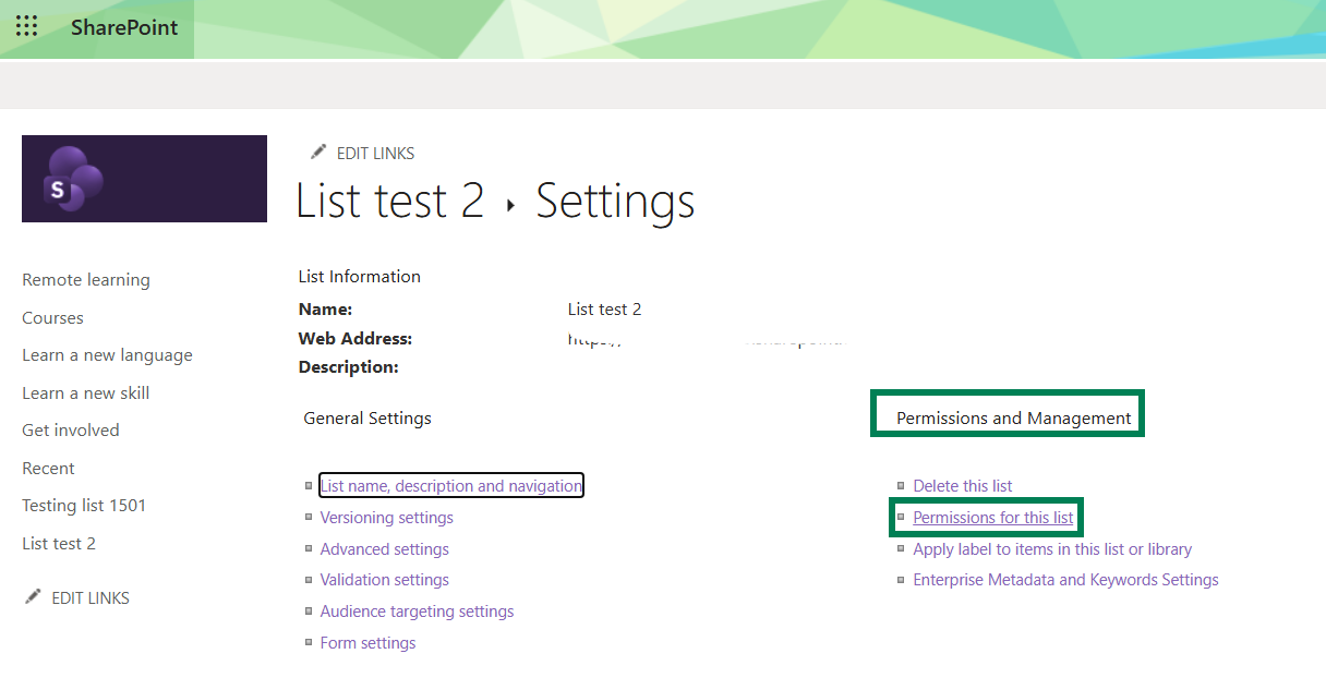 SharePoint List Export Permission - Microsoft Q&A
