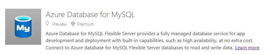 Connceting powerapps to MySql on Azure - Microsoft Q&A