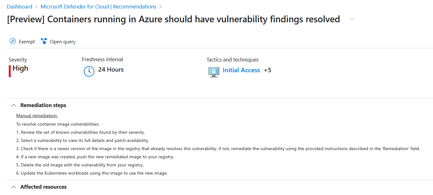 How to disable recommendations with severity below medium in Defender ...