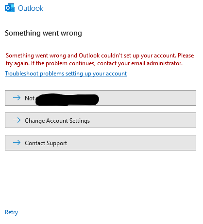 Office 365 apps won't connect unless signing in with the "No, sign in ...