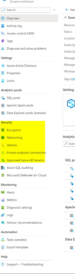 IP Restrict Azure Synapse Dedicated SQL Pool But not Workspace - Microsoft Q&A