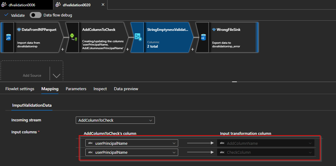 Bug Automatic Remapping In Dataflow For Flowlet In Adf Microsoft Qanda