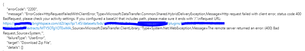 400 Bad request error in Synapse using copy activity - download zip file from https - Microsoft Q&A