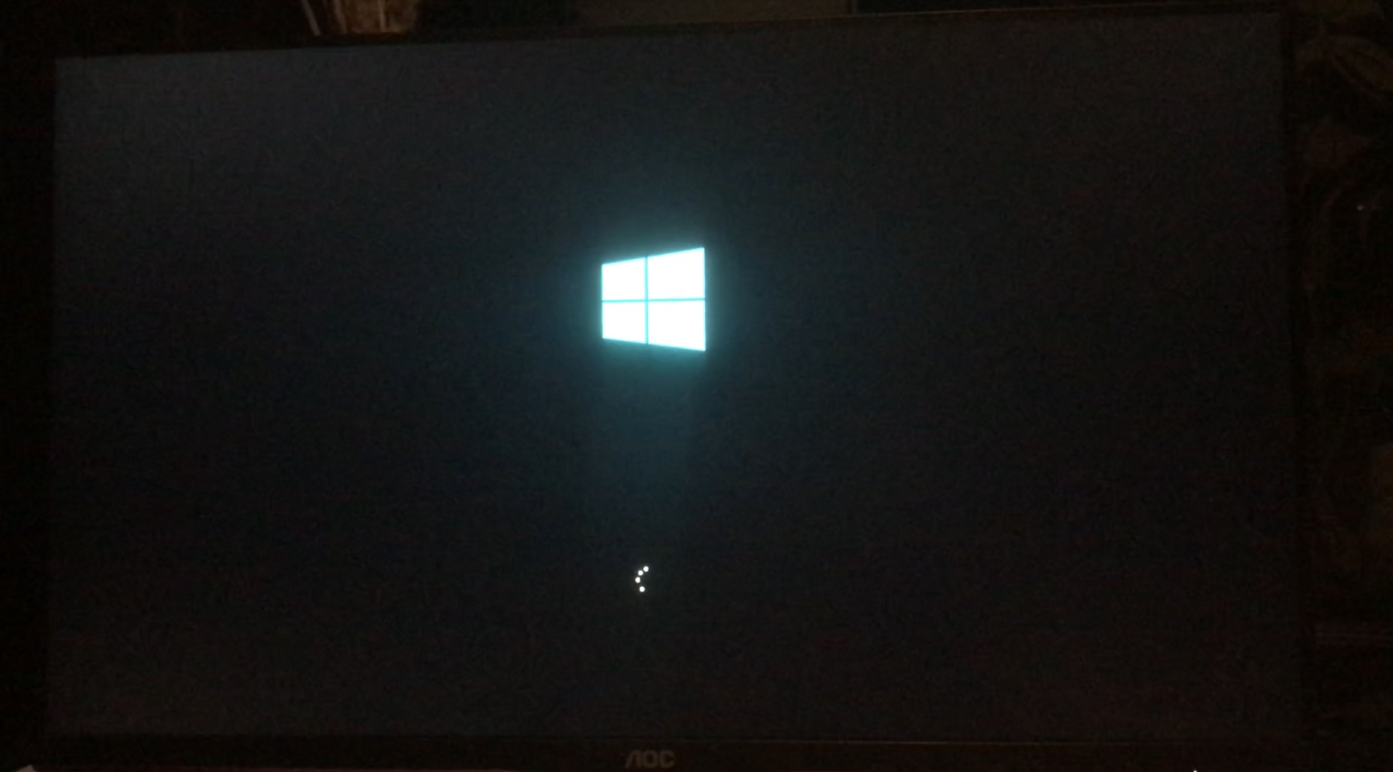 black screen blinking dash - Microsoft Q&A