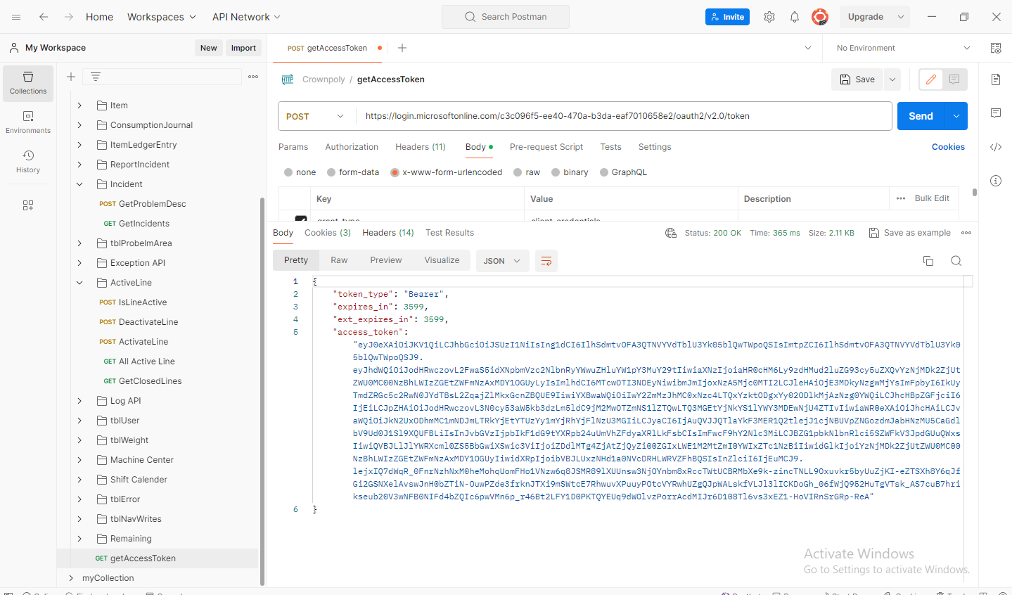 Cross-origin token redemption is permitted only for the 'Single-Page Application' In angular ...