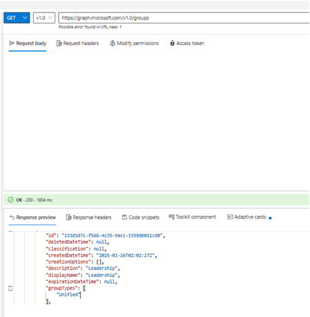 Sharepoint file permissions using Graph API - Microsoft Q&A