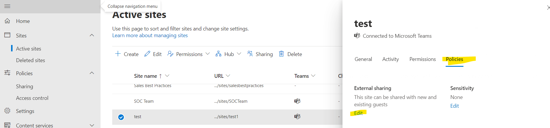 Restrict sharing anonymous links externally - Microsoft Q&A