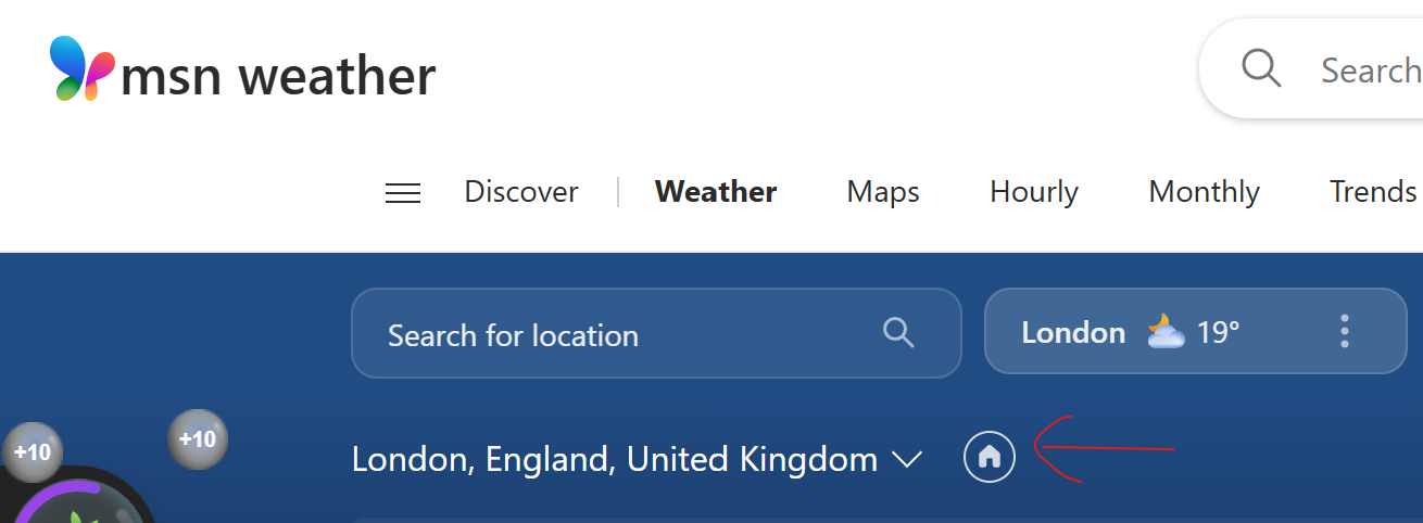 How to fix MSN Weather from defaulting to Washington DC. - Microsoft Q&A