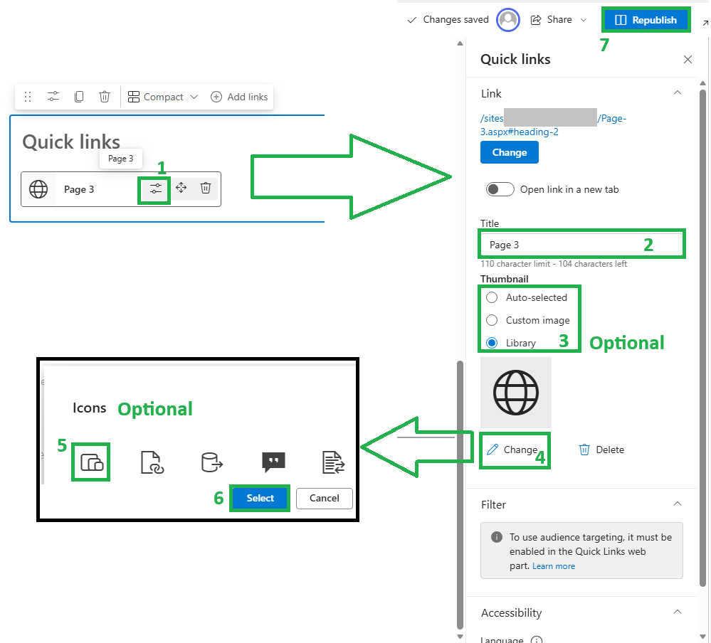 sharepoint page - create link from bottom page back to top? - Microsoft Q&A