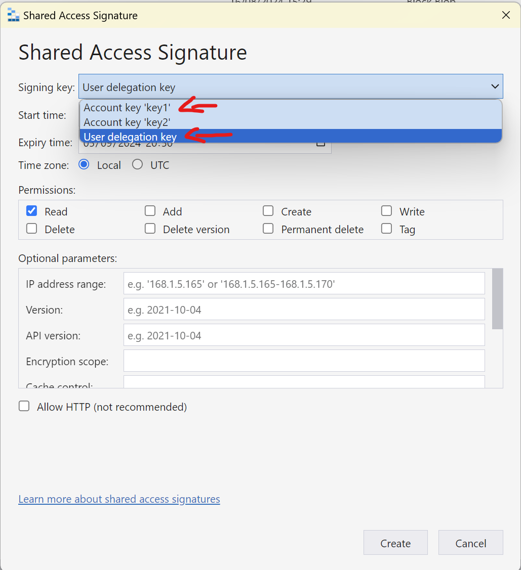 Azure Gallery Apps The SAS is not valid for source uri (Code ...