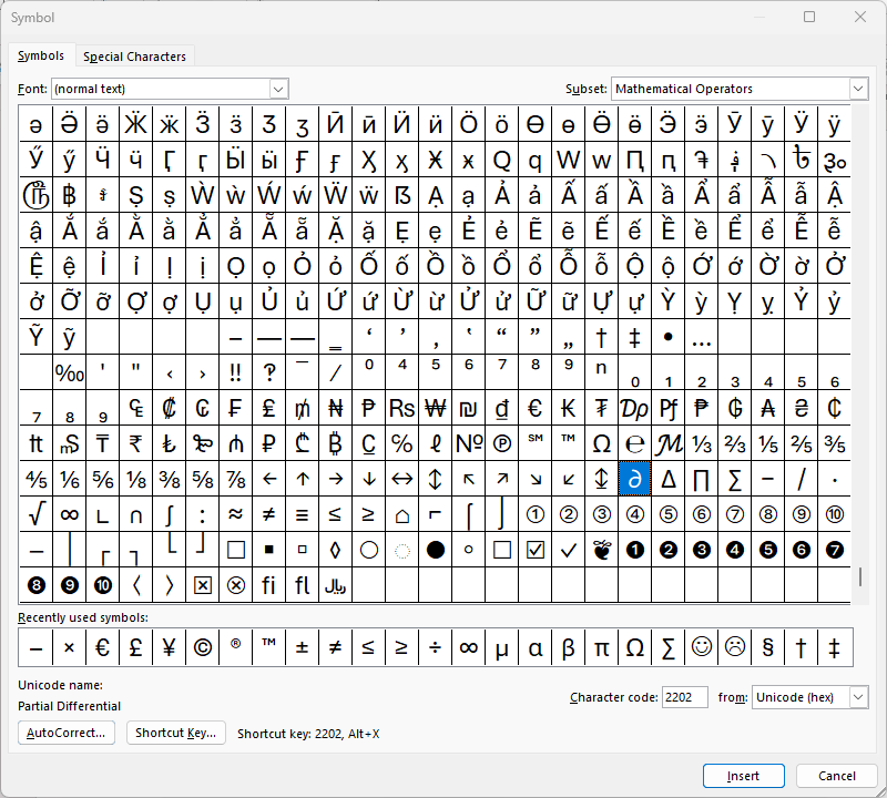 How to use the Symbols font in Word - Microsoft Q&A