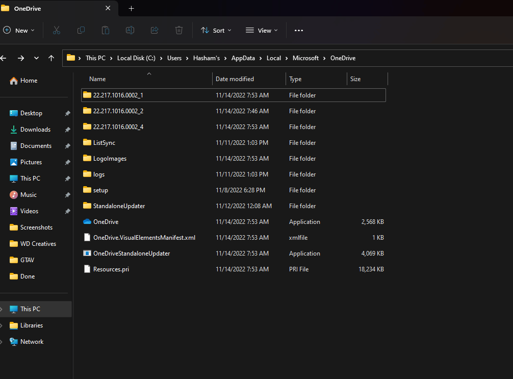 Microsoft One Drive not working on Windows 11 - Microsoft Q&A