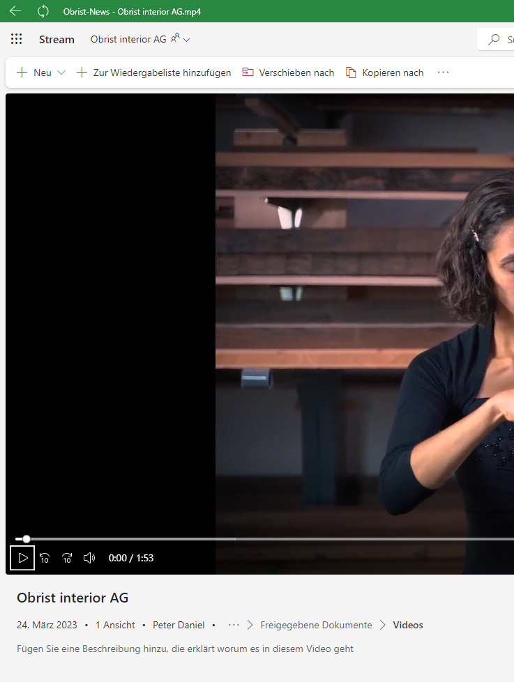 Play Videos in Stream when clicked in "Highlighted Content" Webpart - Microsoft Q&A