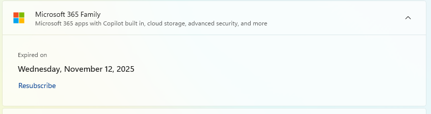 Microsoft 365 Personal subscription not syncing with Windows 11 ...