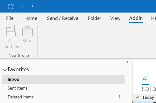 Sideload addin in Microsoft Outlook 365 on desktop? - Microsoft Q&A