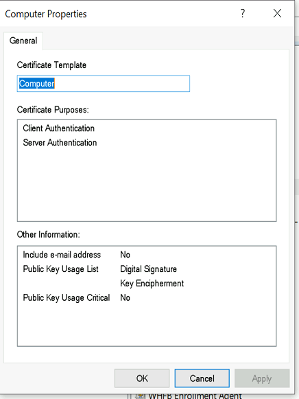 Two Identical "Computer" Templates; cannot identify which one is legacy ...