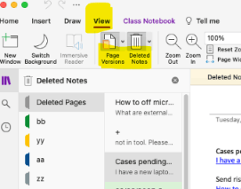 Greyed out undo button on OneNote - Microsoft Q&A