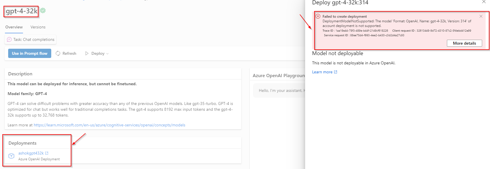 Can't deploy GPT-4 - Microsoft Q&A