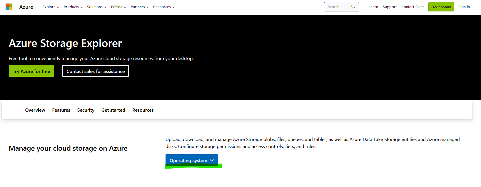 How to download azure storage explorer - Microsoft Q&A